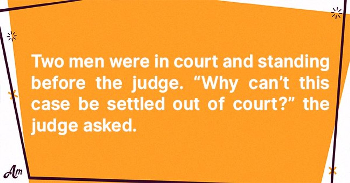 Daily Joke: Two Men Were in Court