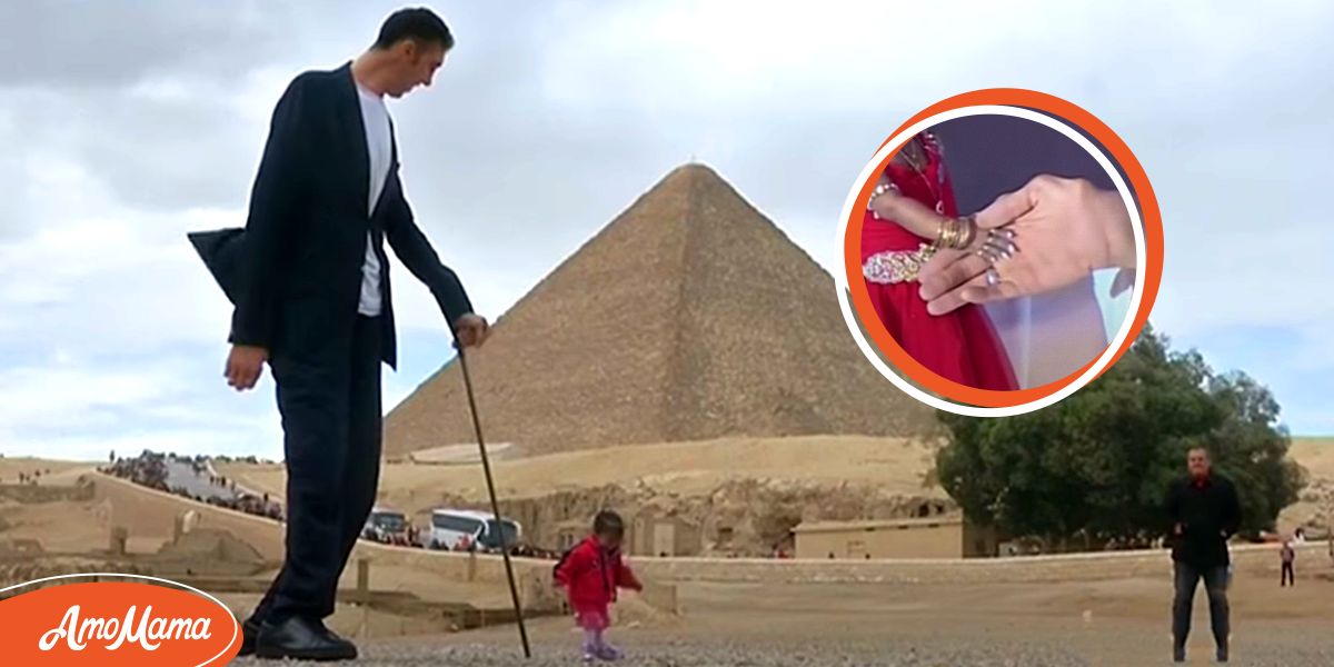 World's Tallest Man Meets World's Shortest Woman & They Go for a Walk ...