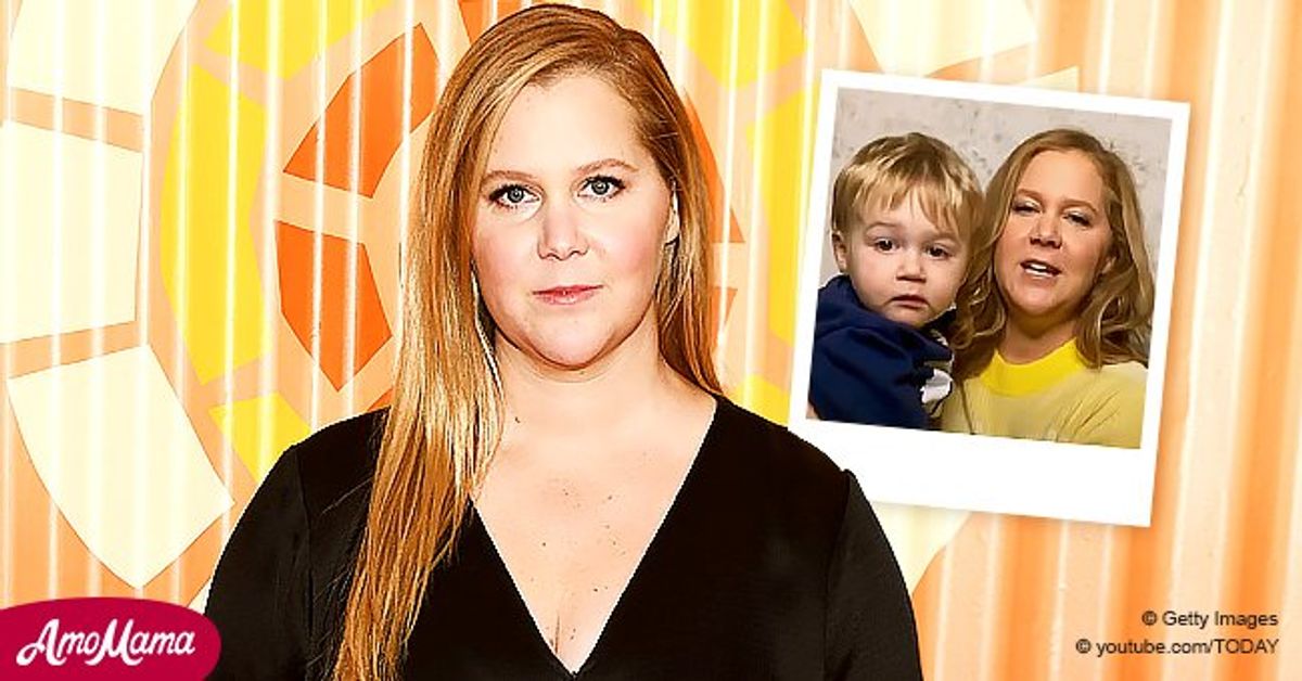 Amy Schumer's 1-Year-Old Son Gene Steals the Show during Her Interview ...