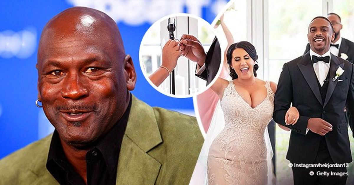 Michael Jordan's Eldest Jeffrey and His Wife Radina Celebrate 1st ...