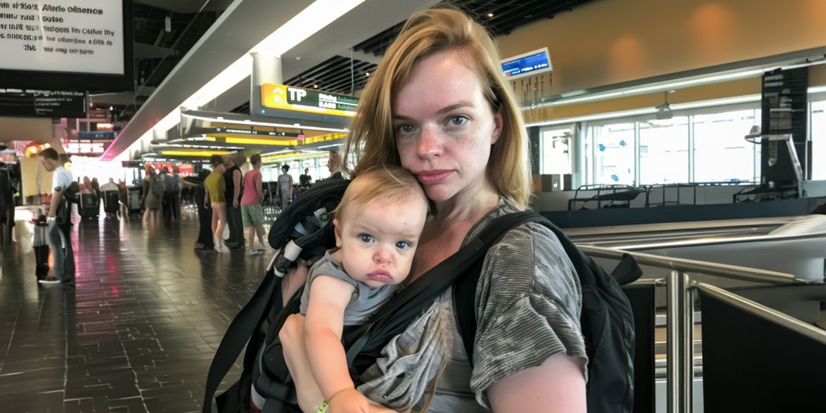 My Husband Ditched Me and Our Baby at the Airport and Went on Vacation ...