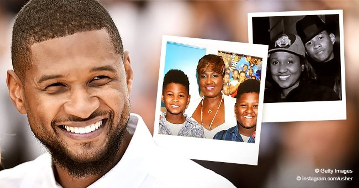 Usher Gushes Over His Mom Jonnetta Patton As He Celebrates Her 64th ...
