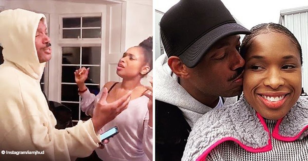Jennifer Hudson Sings With Respect Costar Marlon Wayans Before They