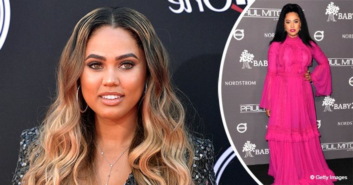 Ayesha Curry Stuns in Magazine Photo Shoot in Deep Red & Printed ...