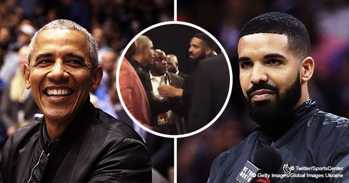 Barack Obama Meets Drake at NBA Finals, Wants to Know If He's Behaving ...