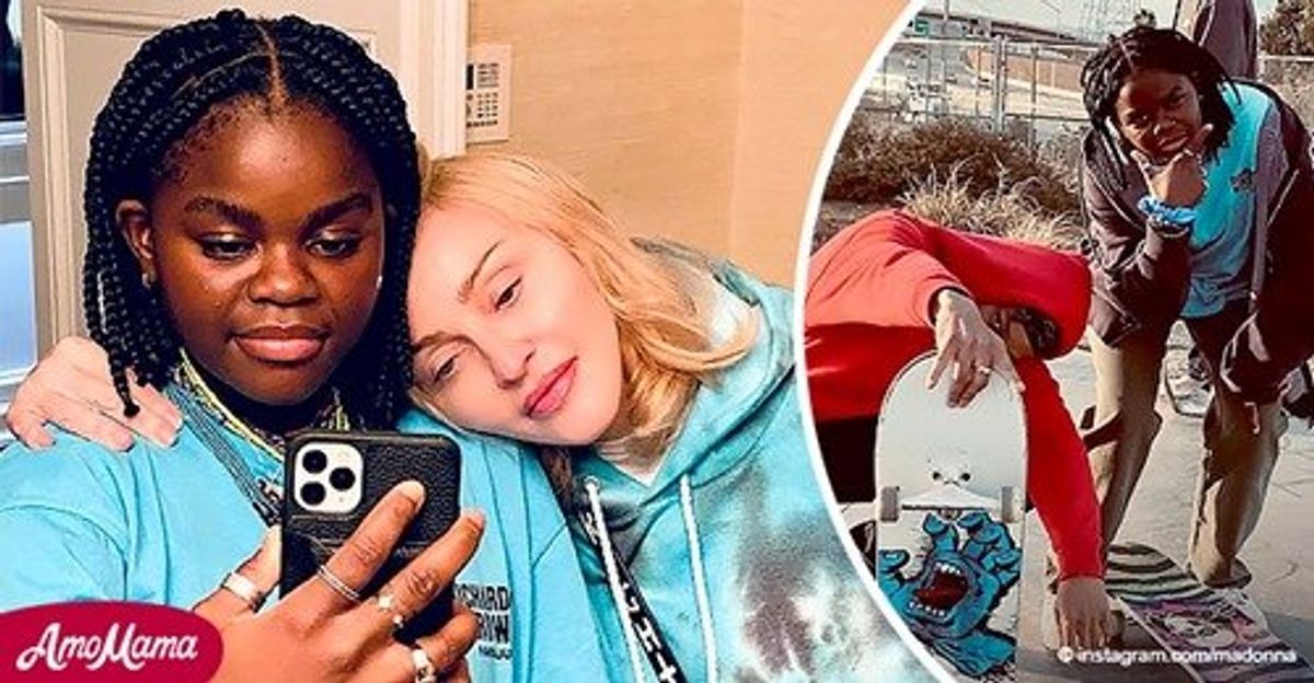 Madonna Celebrates Daughter Mercy James' 15th Birthday at a Skate Park ...