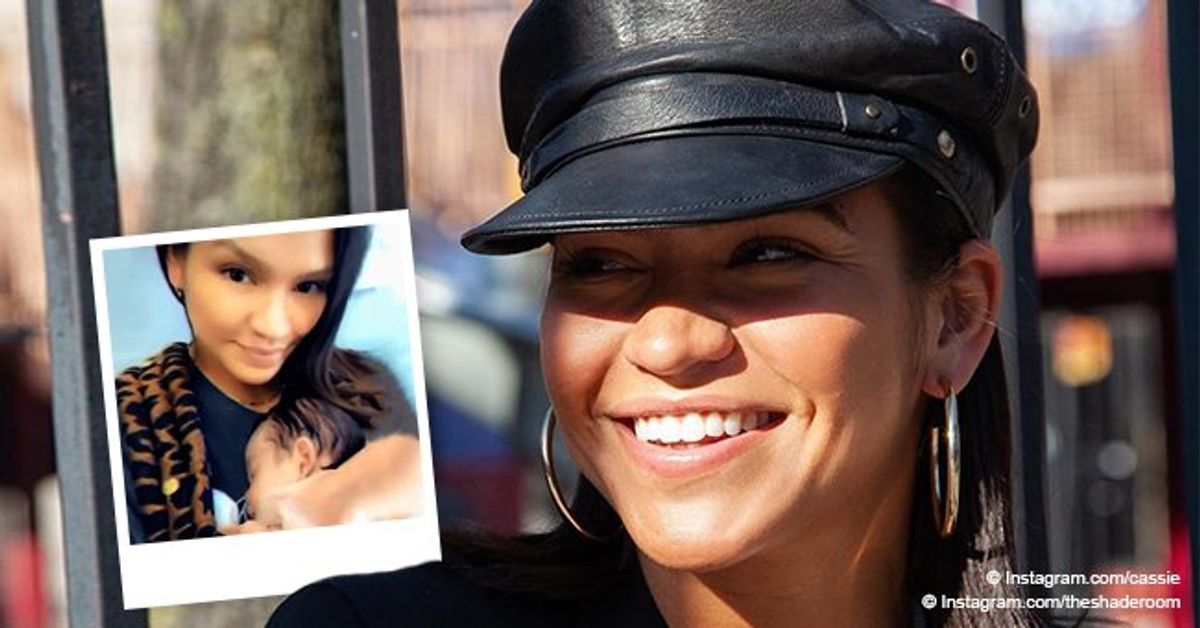 Cassie Is All Smiles as She Snuggles with Baby Daughter Frankie in ...