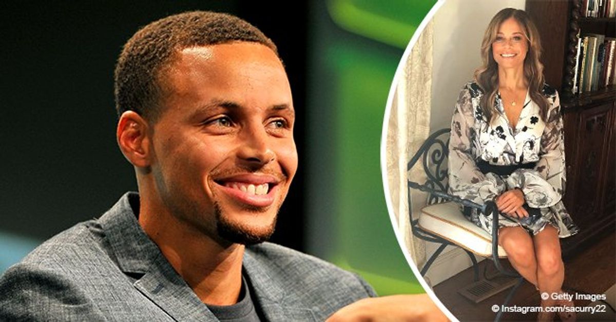 Stephen Curry's Mom Sonya Poses in Printed Midi Dress and Fans Say She ...