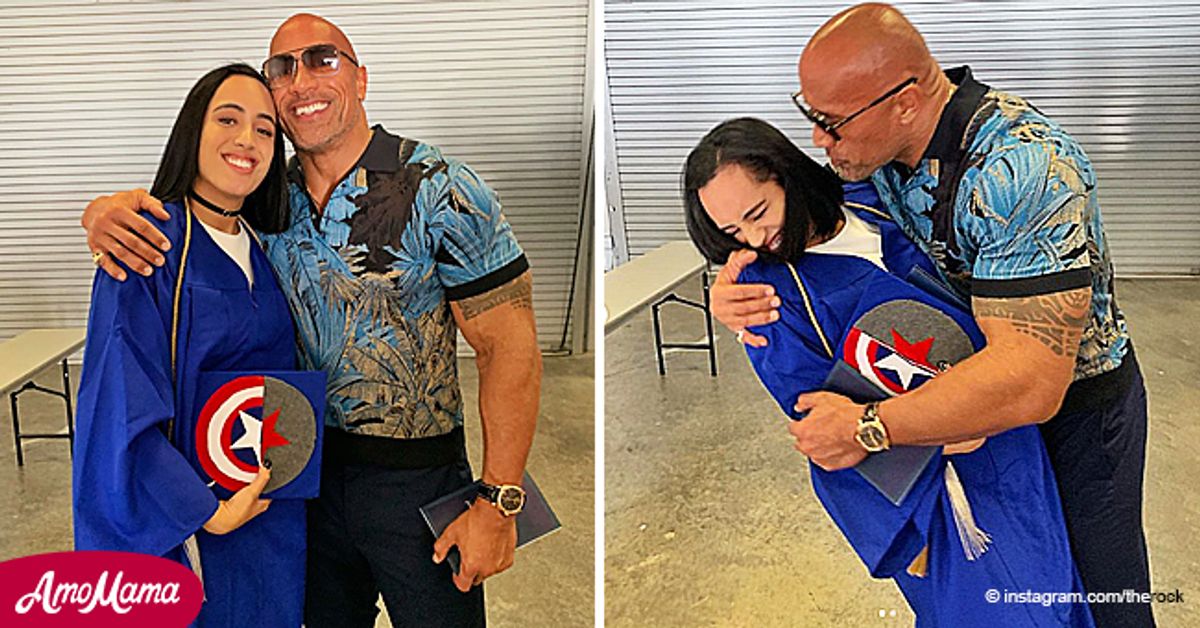 Dwayne 'The Rock' Johnson Is Pleased about His 17-Year-Old-Daughter ...