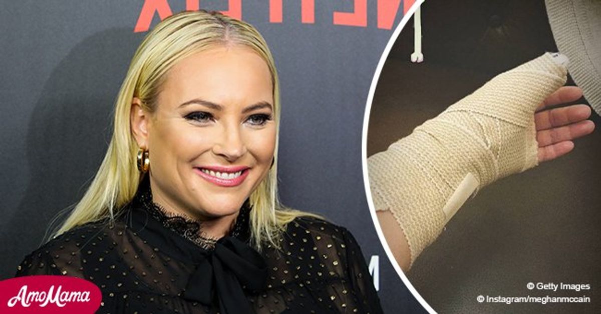Meghan McCain Shares Photo of Injured Hand in a Bandage as She Warns ...