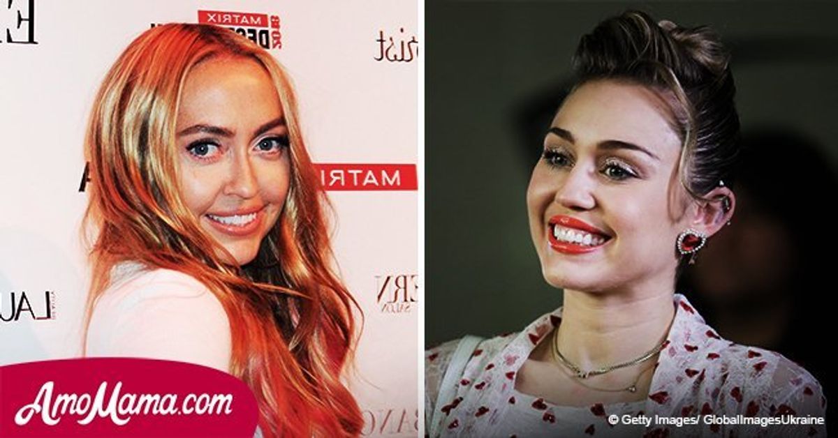 Miley Cyrus shares a photo with her stunning 30-year-old sister. The ...