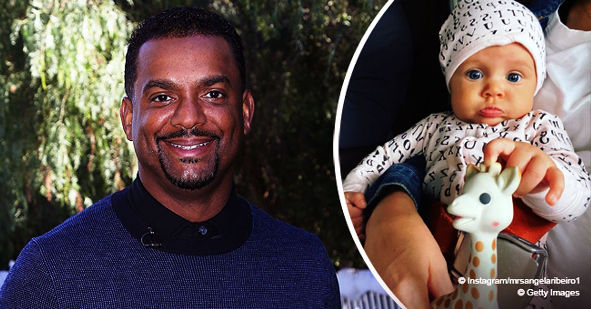 Alfonso Ribeiro's Wife Angela Shares Photos of Their Blue-Eyed Baby ...