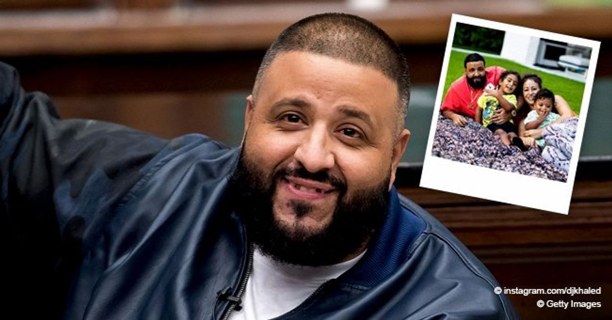 See DJ Khaled's Sweet Family Photo as He Melts Hearts Posing Outdoors ...