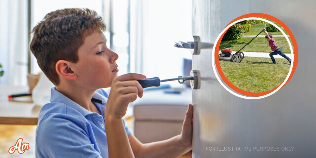 Boy Becomes Man of the House While Dad Is in the Service – Story of the Day