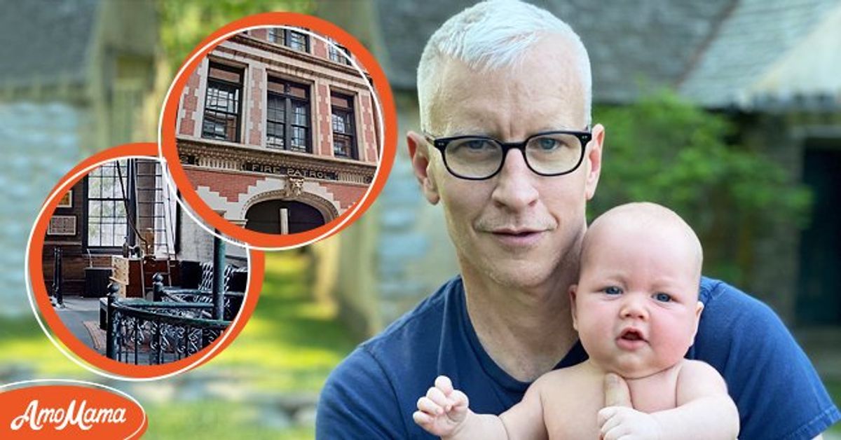 Inside Anderson Cooper's Converted Firehouse Home Where He Lives with ...