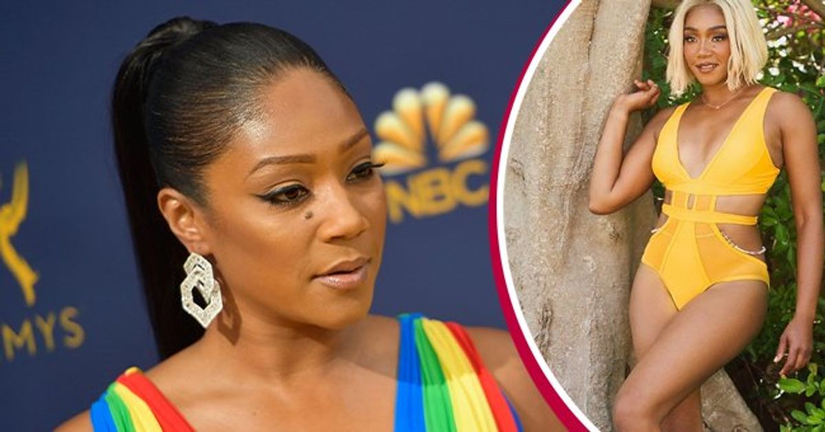 Tiffany Haddish Turns Heads Showing Her Slimmer Curves In Colorful
