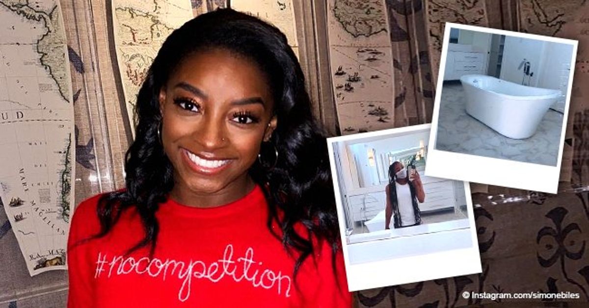 First Look at Simone Biles' Beautiful New House That Features a ...