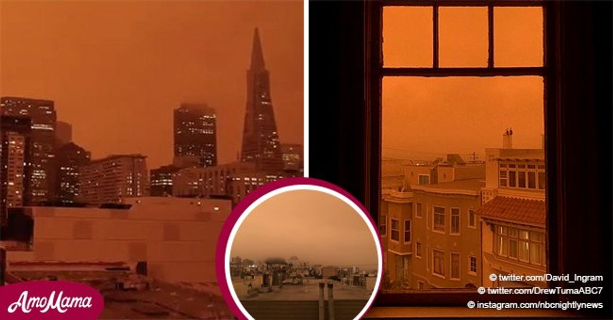 Parts of the Sky in California Became Orange Due to the Raging ...