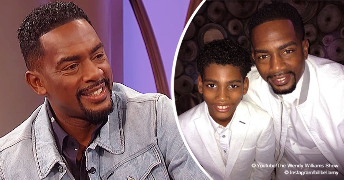 Comic Bill Bellamy's Son Is Dad's Twin in White Outfit as He Turns 13