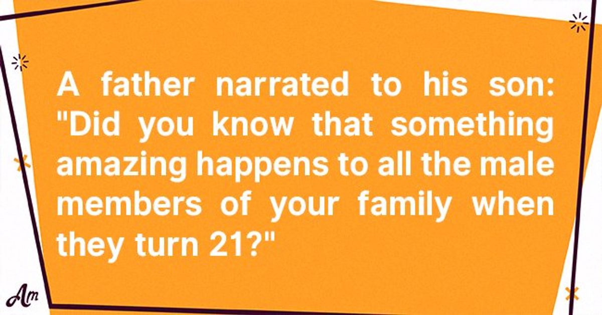 Daily Joke: Father Speaks to His Son before His 21st Birthday about the ...