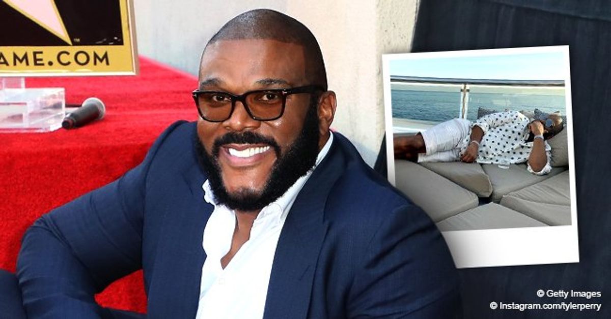 Tyler Perry Celebrates His 51st Birthday by Lounging on a Yacht in a ...