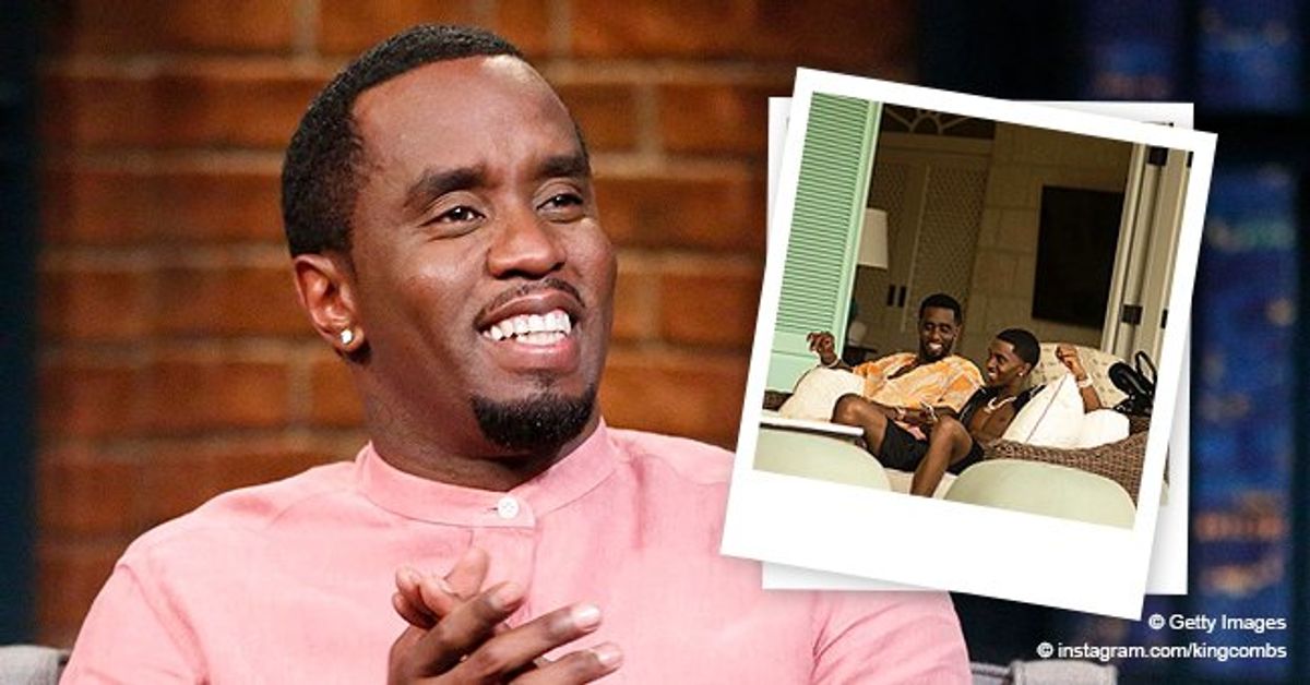 Diddy's Son Christian Honors His Father in a Touching Post with Photos ...