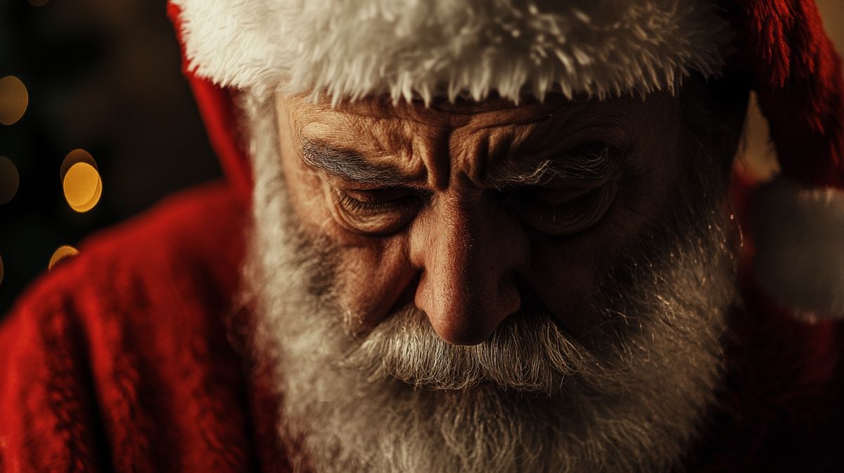 Woman Sees the Face of the Santa She Hired and Realizes the Past She ...