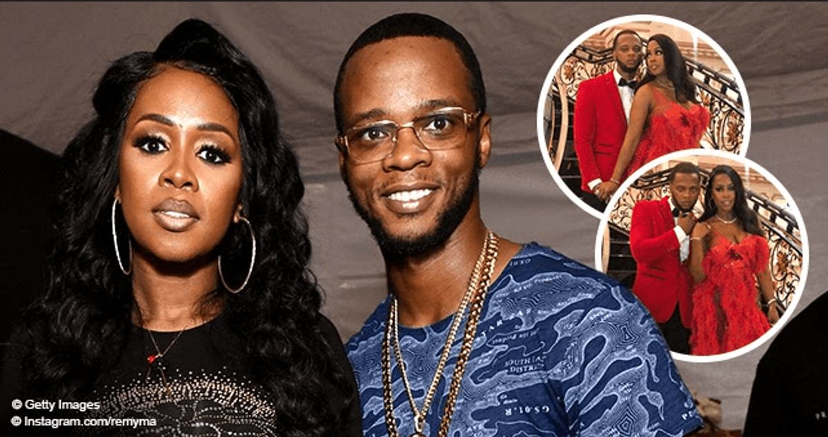 Remy Ma and Papoose Are a Power Couple in Matching Red Looks in Photos