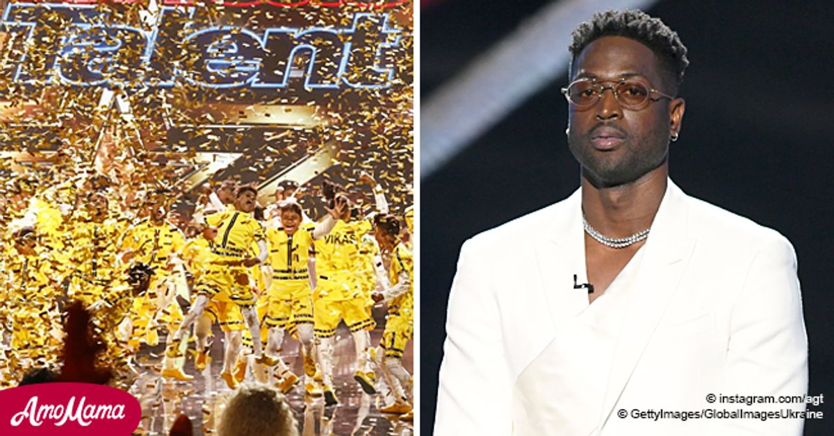 AGT Guest Judge Dwayne Wade Gave an Indian Dance Crew the Golden Buzzer ...