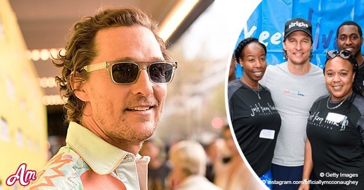 Matthew McConaughey Keeps His Father's Spirit Alive through Charity ...
