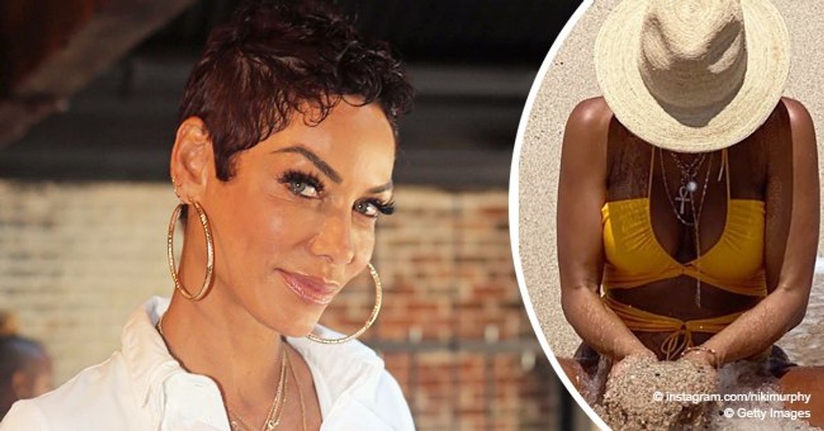 Nicole Murphy Stuns in a Swimsuit with Her Skin Glowing While ...
