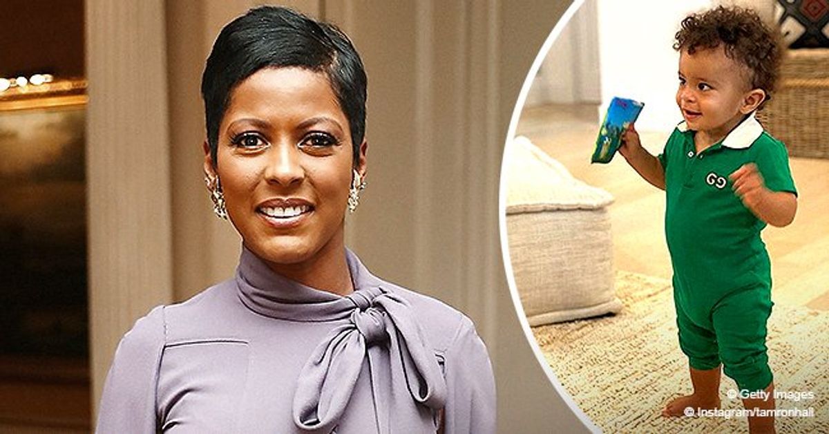 See Tamron Hall Celebrate Her Son Turning 16 Months with a Photo of Him ...