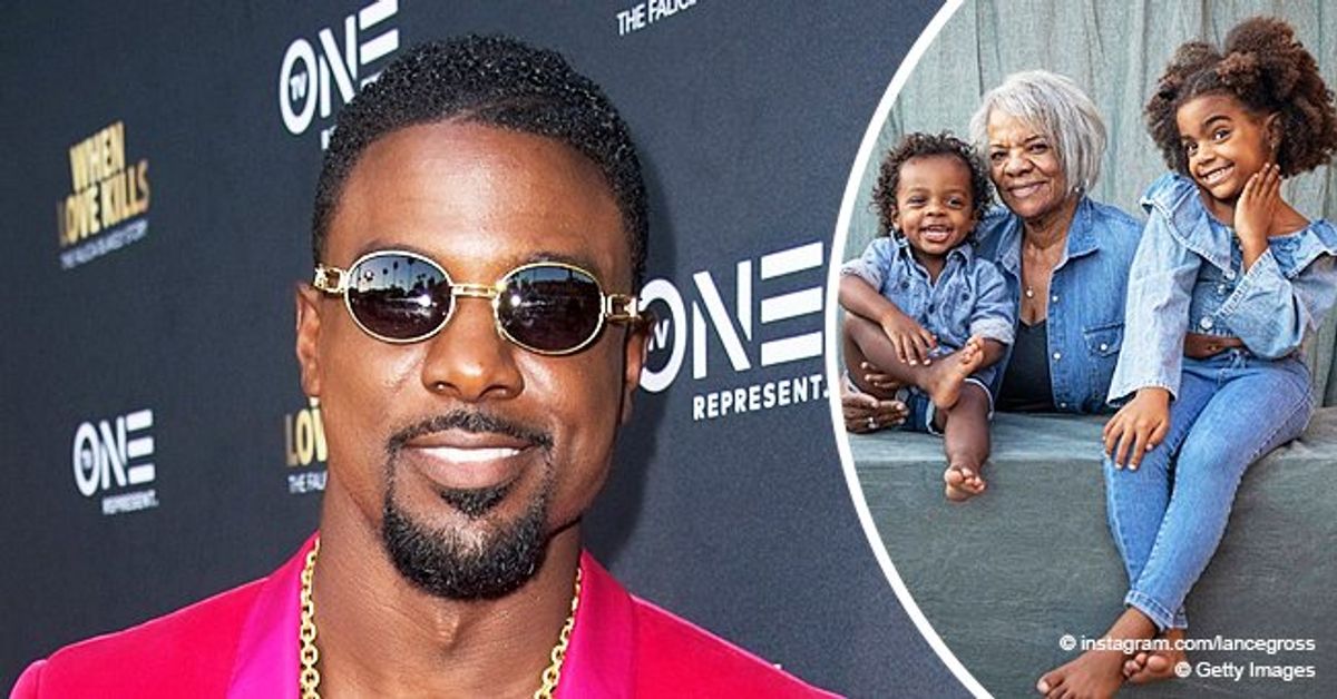 Lance Gross' Kids Pose with Their Grandma in Matching Denim Outfits in ...
