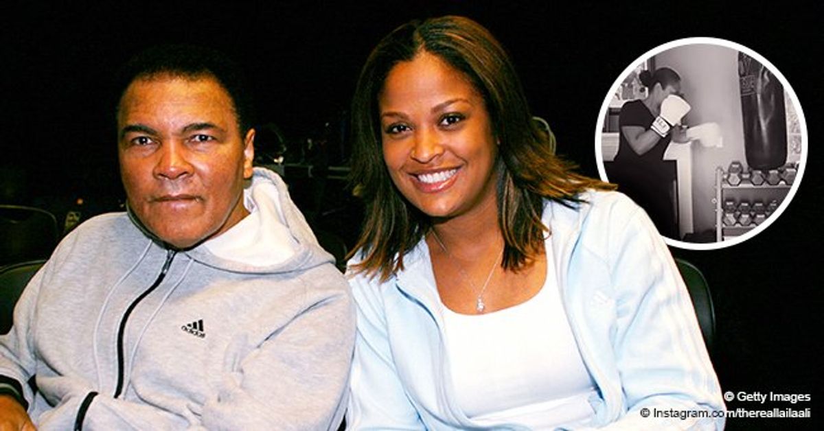 See Muhammad Ali's Daughter Laila's Impressive Boxing Skills That Prove ...