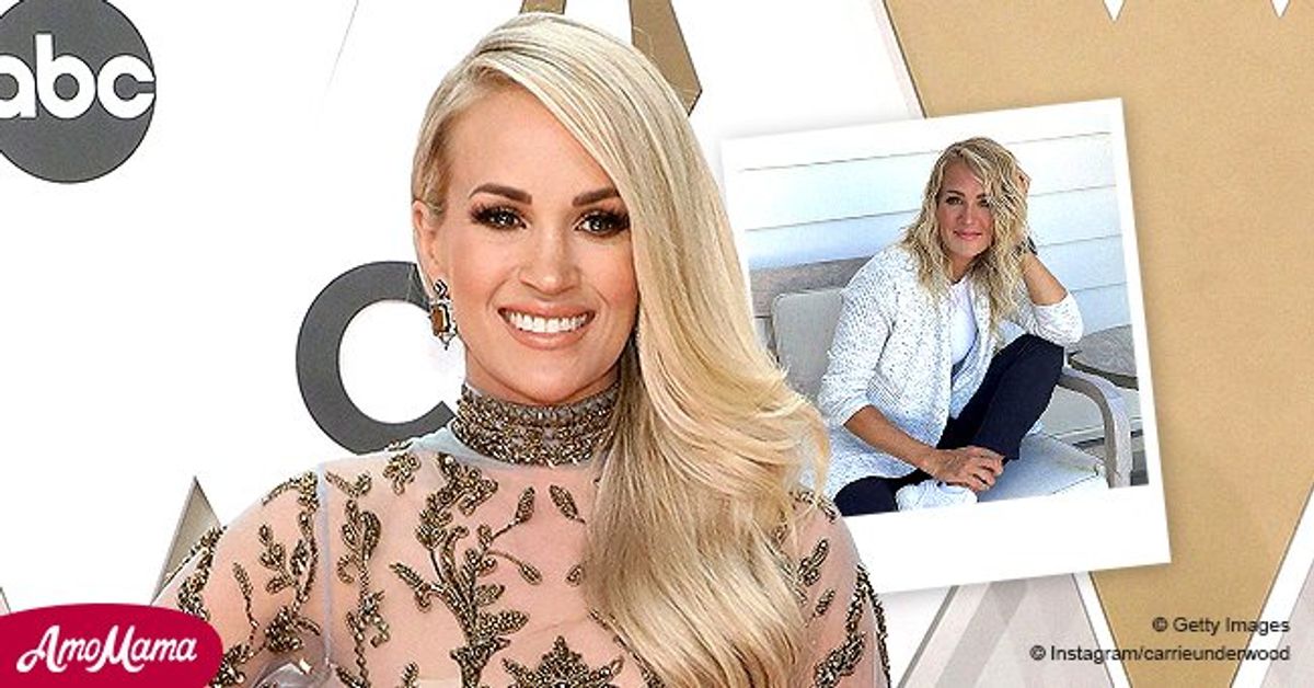 Check Out Carrie Underwood's Casual Look in a Gorgeous New Photo