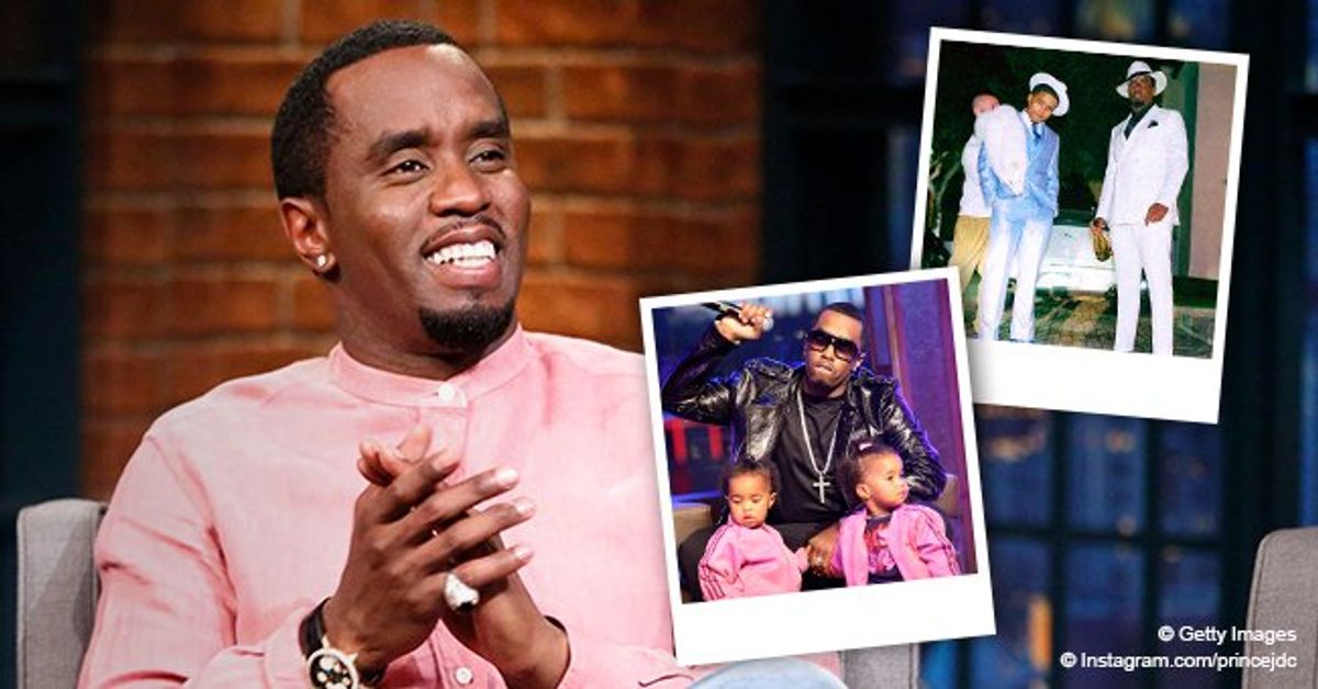 See Touching Tributes & Heartwarming Family Photos Diddy's 6 Kids ...