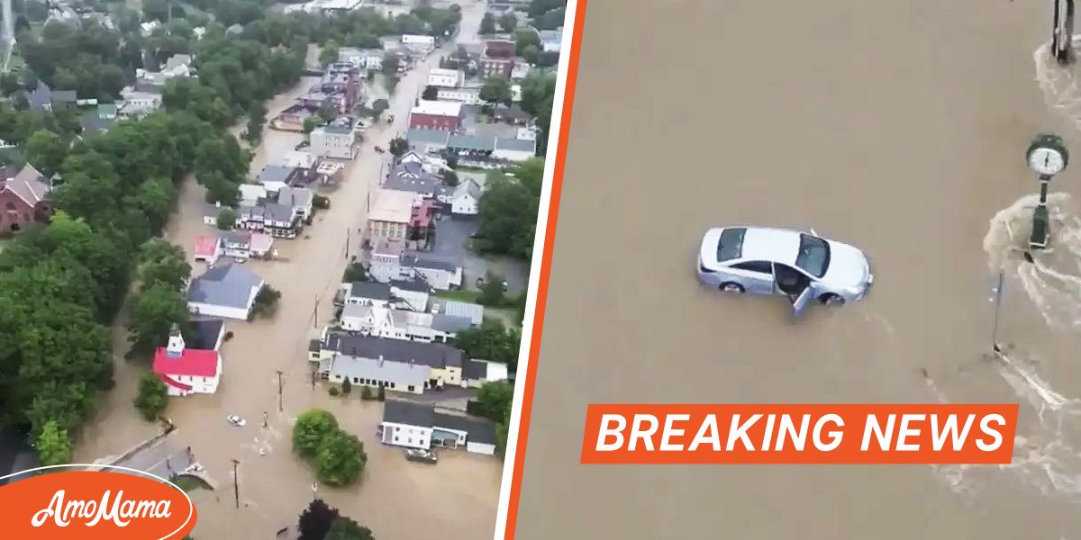 Video of Disastrous Flooding in Vermont Revealed - People Forced to ...
