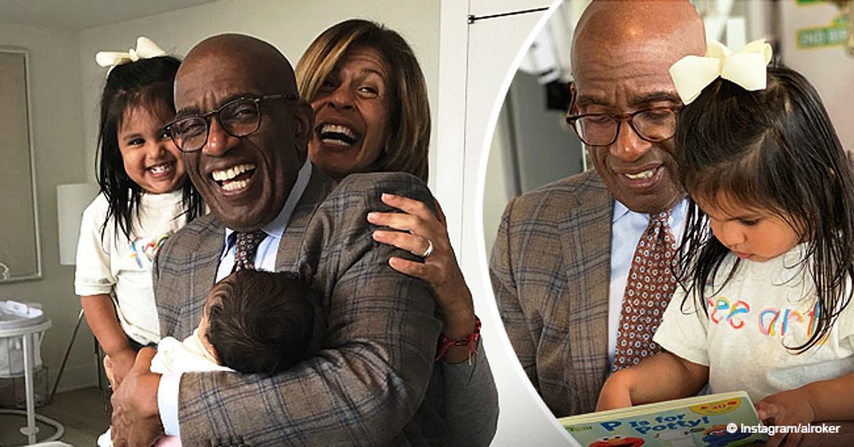 Al Roker 'Can't Stop Smiling' in Photo with Hoda Kotb's New Daughter