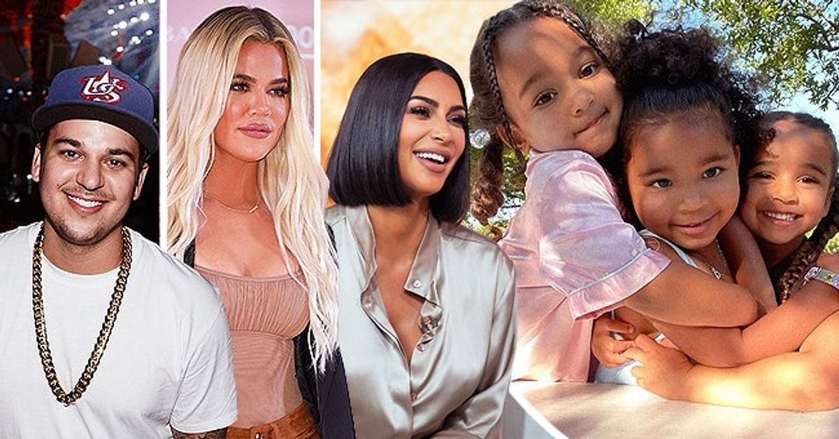 Daughters Of Kim Khloé And Rob Kardashian Look Like Them In New Photos