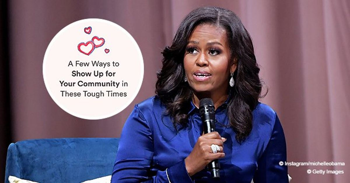 Michelle Obama Shares Helpful Hints on How Her Followers Can Show up ...