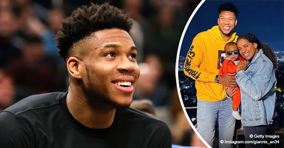 NBA Star Giannis Antetokounmpo Melts Hearts Posing with His Baby & GF ...