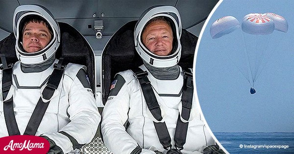 NASA Astronauts Back on Earth after Being in Orbit for 64 Days ...