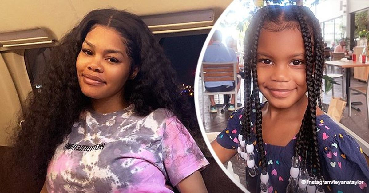 Teyana Taylor's Eldest Daughter Junie Looks like Her in Close-up Photo ...