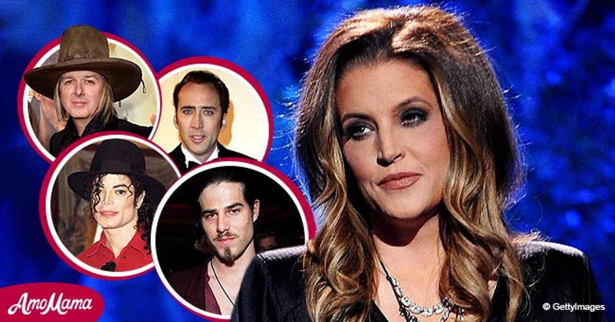 Lisa Marie Presley Was Married Four Times — Meet Her Husbands ...