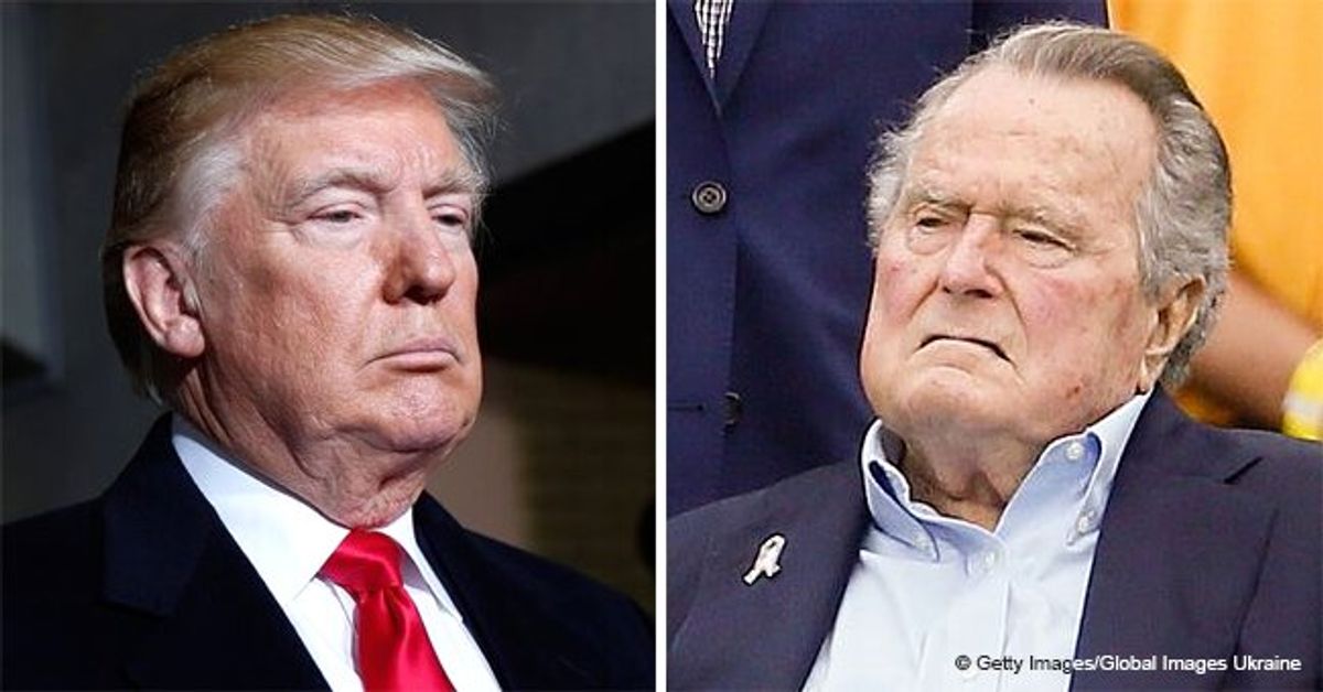 Donald Trump gets dragged after using the same George H.W. Bush quote ...