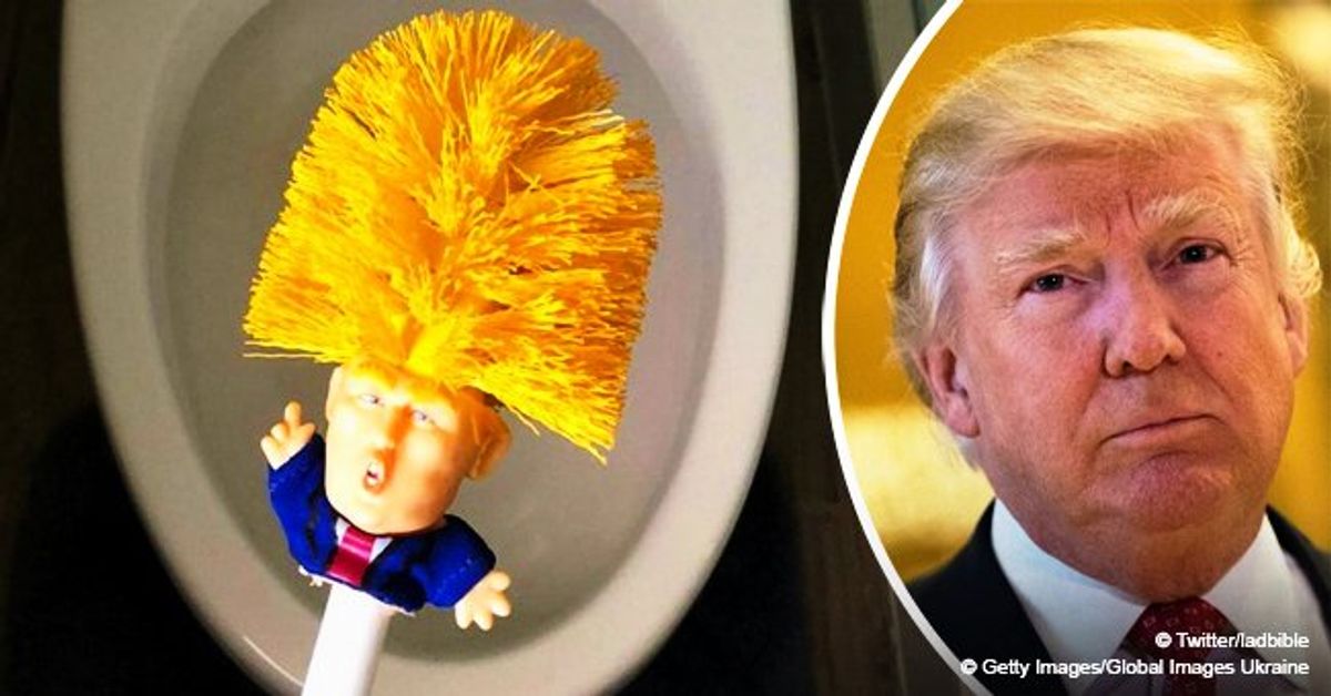 Donald Trump toilet brush becomes viral sensation and goes on sale with ...