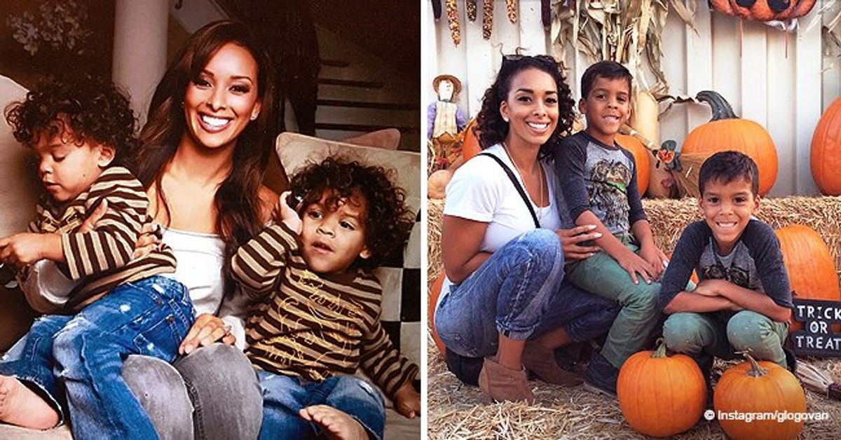Gloria Govan and Her Twin Sons Pose Amid Pumpkins — See the Adorable ...
