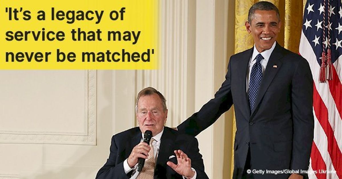 Barack Obama pays tribute to ‘patriot and humble servant’ George H.W ...