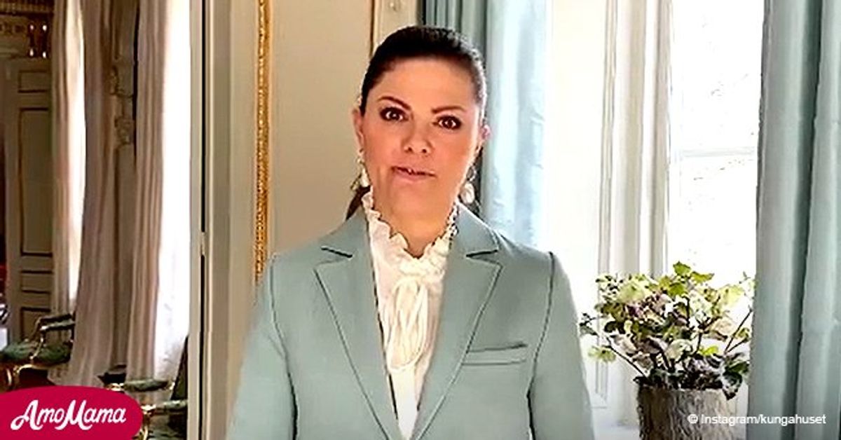 Crown Princess Victoria Makes 1st Official Appearance in a Video since ...