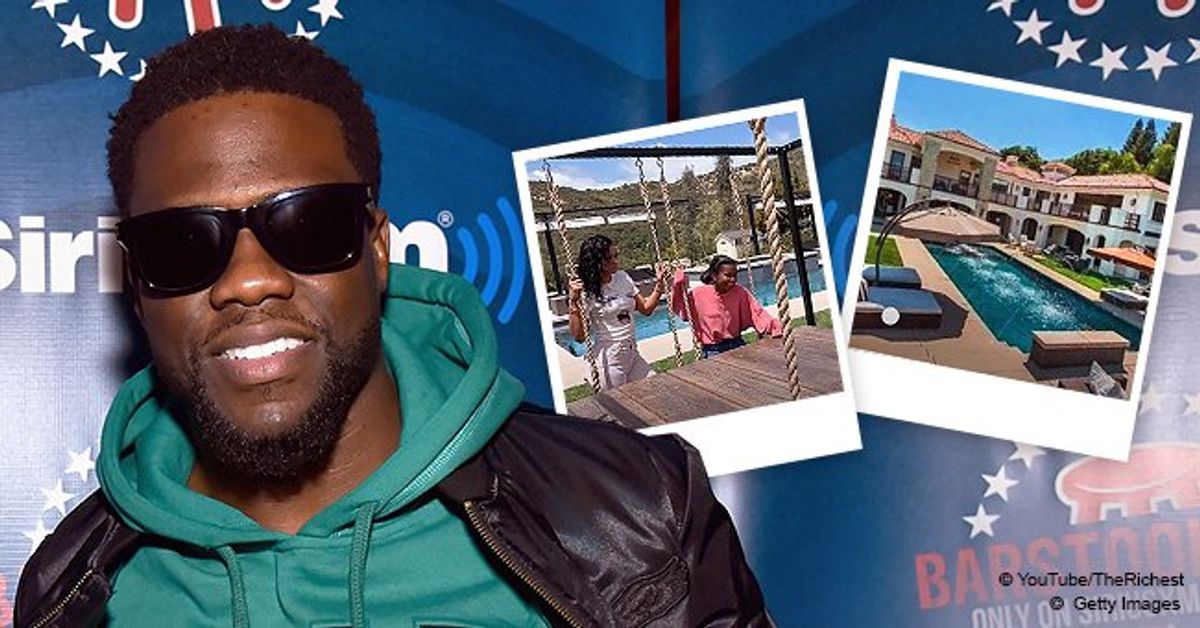 Here's a Look inside Kevin Hart's $5 Million Calabasas Mansion Where He ...